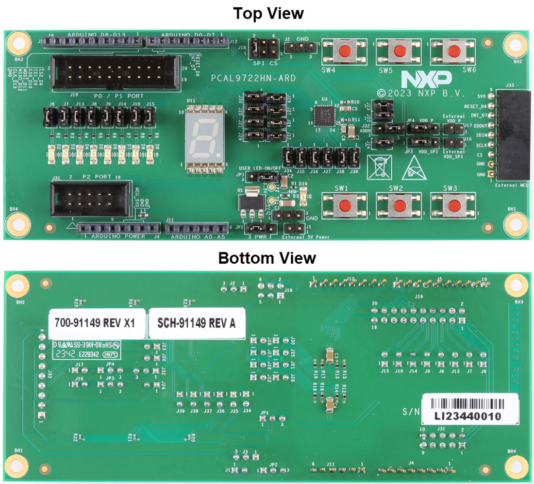 PCAL9722HN-ARD I/O Expander Evaluation Board - NXP Semiconductors | Mouser PCAL9722HN-ARD I/O Expander Evaluation Board - NXP Semiconductors | Mouser