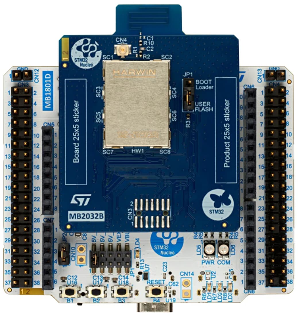 NUCLEO-WB09KE STM32WB09 Evaluation Board - STMicro | Mouser