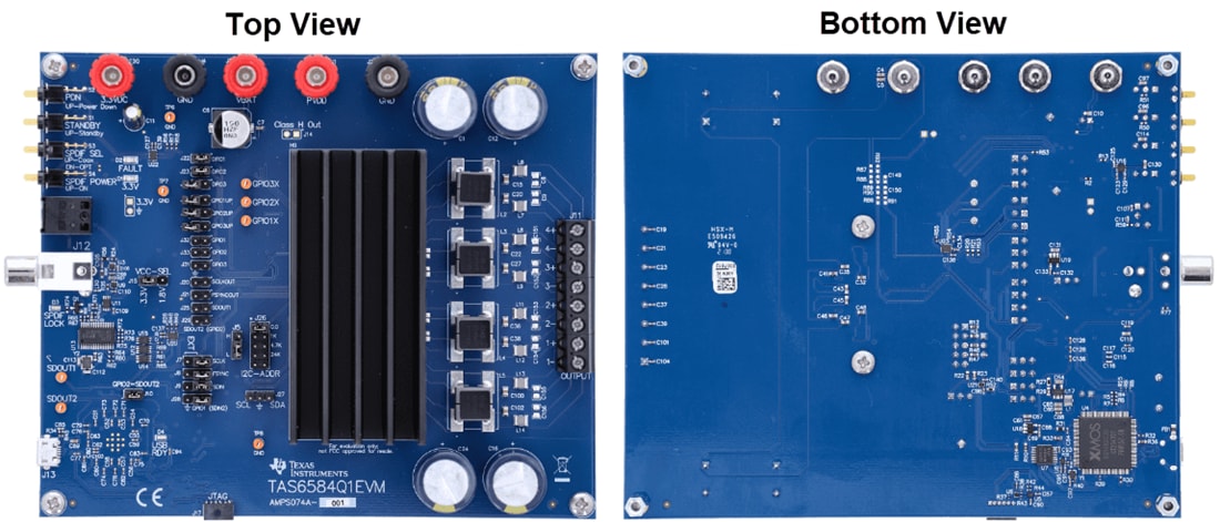 TAS6584Q1EVM Amplifier Evaluation Module - TI | Mouser