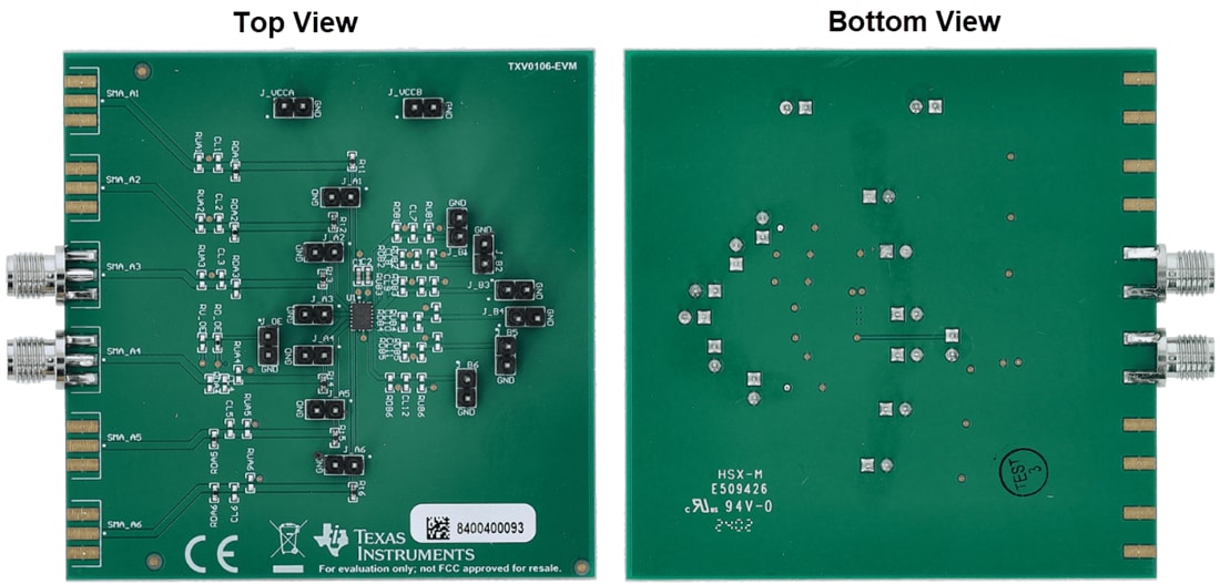 TXV010xEVM Evaluation Module (EVM) - TI | Mouser