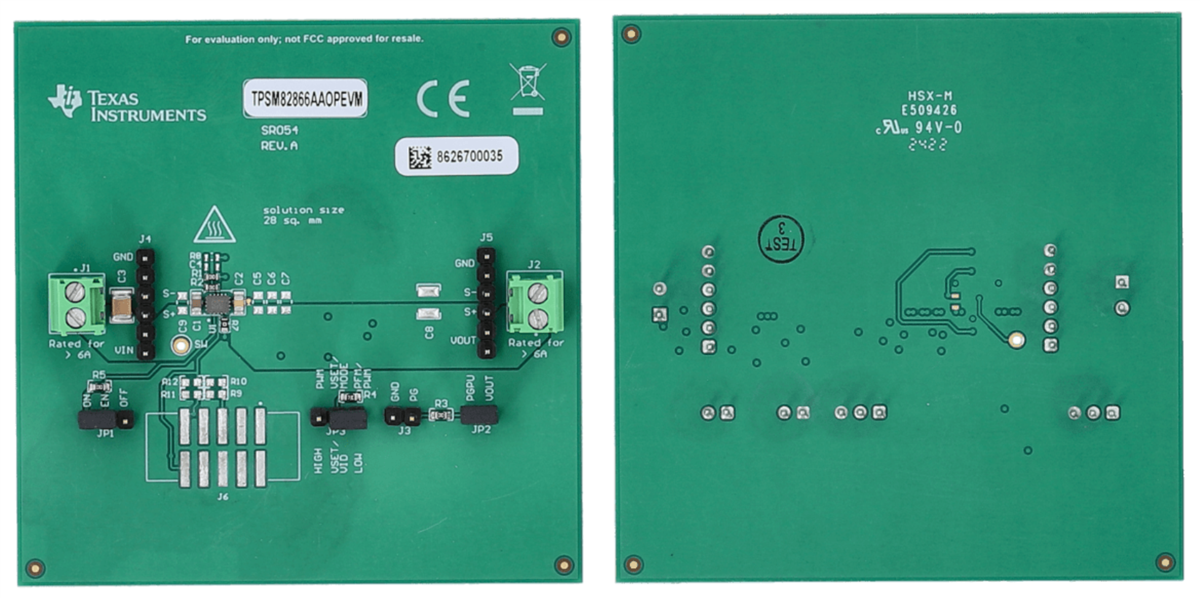 TPSM82866 MagPack™ Evaluation Modules - TI | Mouser