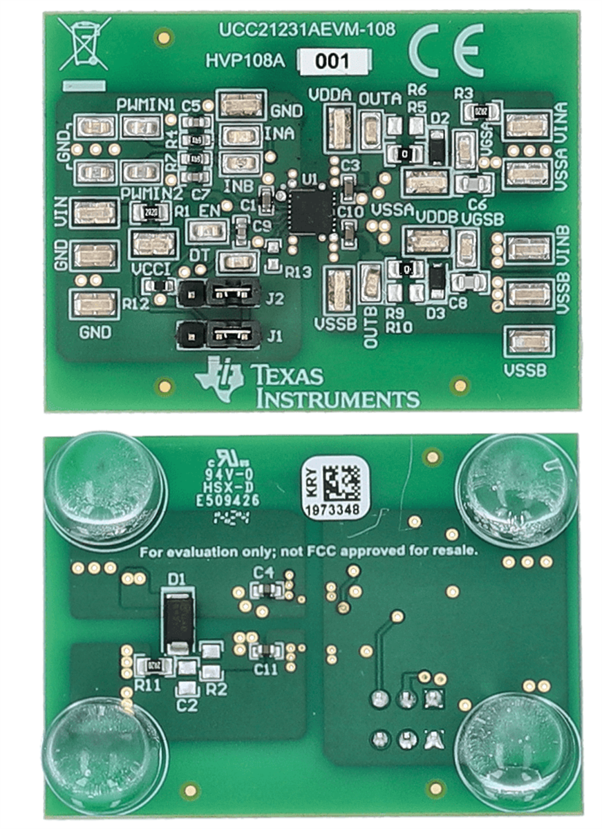 UCC21231AEVM-108 Evaluation Module - TI | Mouser