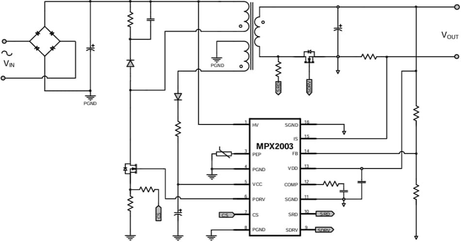 MPX2003 All-in-One Flyback Controllers - MPS | Mouser