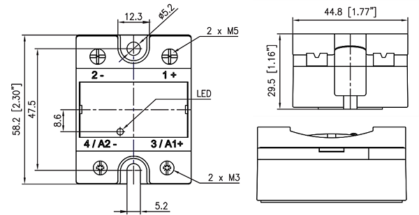 SHCDC DC Switching Solid-State Relays - Teledyne | Mouser
