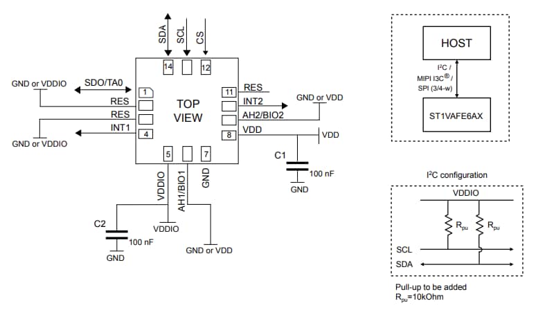 ST1VAFE6AX Biosensor with vAFE Channel - STMicro | Mouser