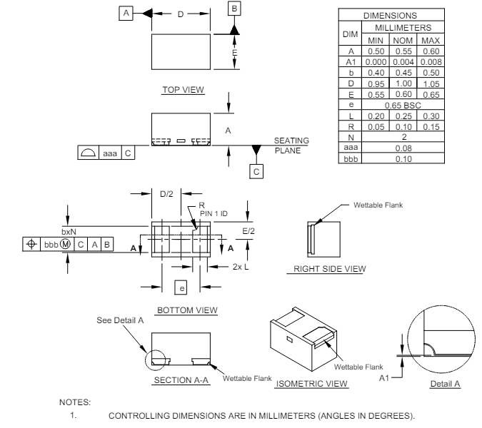 RClamp®03331PWQ ESD & EOS Protection Device - Semtech | Mouser
