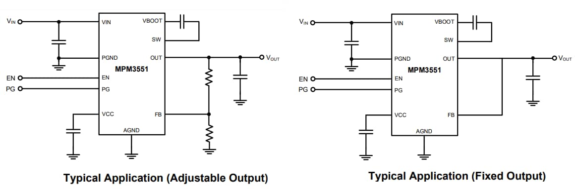 MPM3551 Synchronous Step-Down Modules - MPS | Mouser
