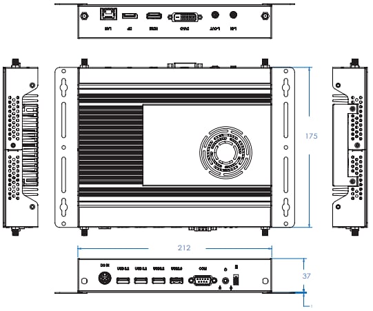 SI-663 Digital Signage Player - iBASE Technology | Mouser