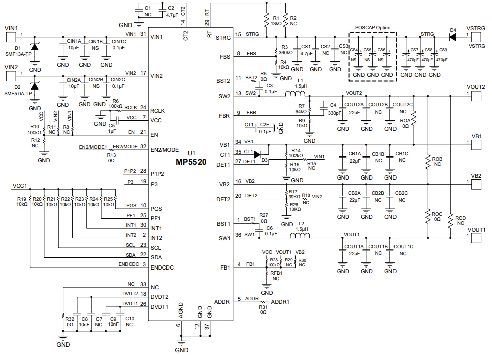 EVL5520-QJ-00A Evaluation Board - MPS | Mouser