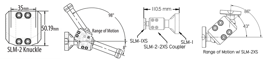 SLM-2 Knuckles - Swivellink | Mouser