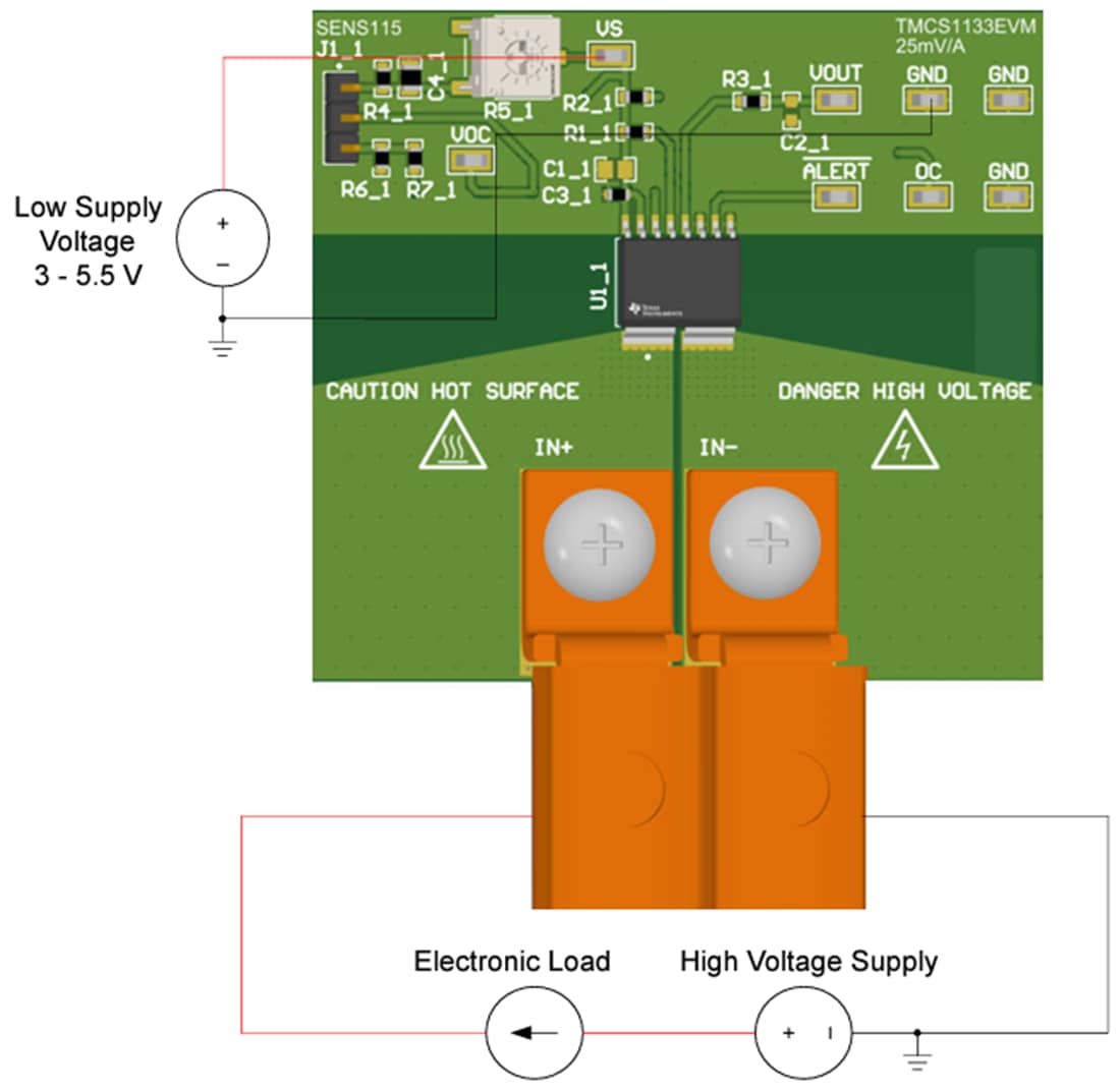 TMCS1133xEVM Evaluation Module (EVM) - TI | Mouser