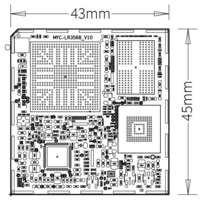 MYC-LR3568 System-On-Modules (SoMs) - MYIR | Mouser