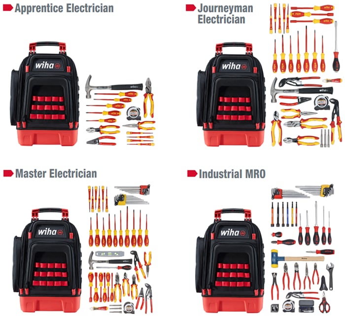 Heavy Duty Tool Hauler Backpack & Tool Sets - Wiha | Mouser