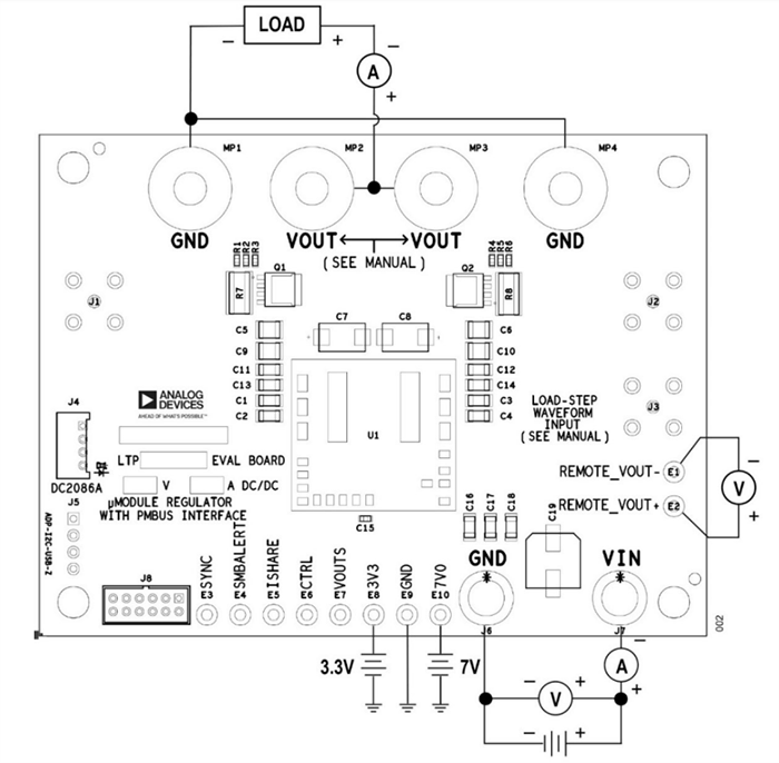 DC3190B-E DC-to-DC Power μModule® Eval Board - ADI | Mouser