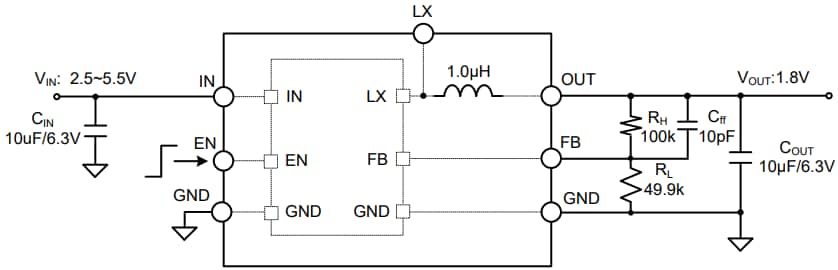 SY20611 Synchronous Step Down Regulator - Silergy | Mouser
