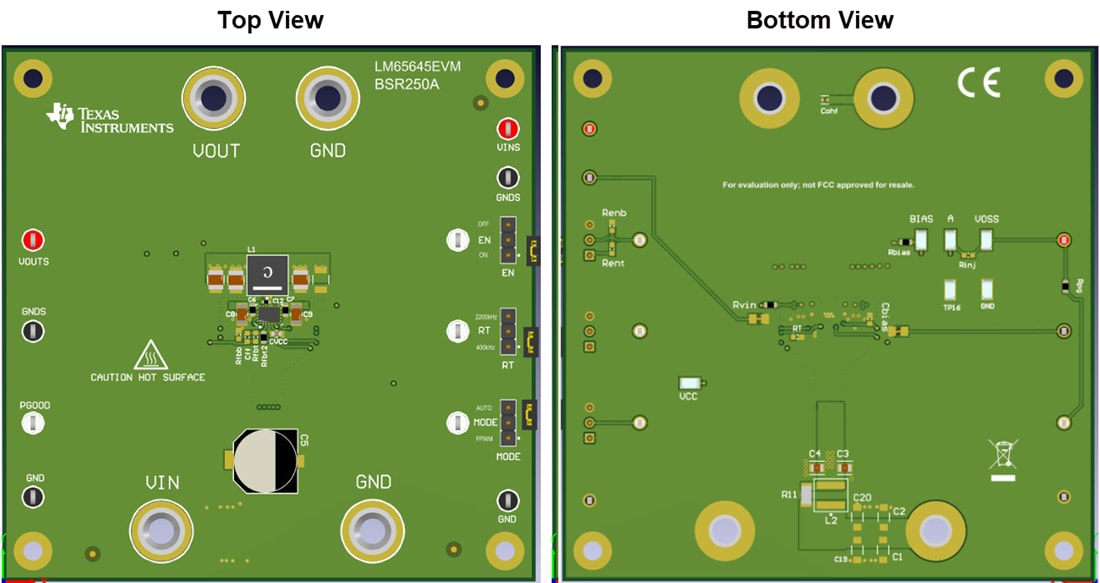 LM65645EVM Evaluation Module (EVM) - TI | Mouser