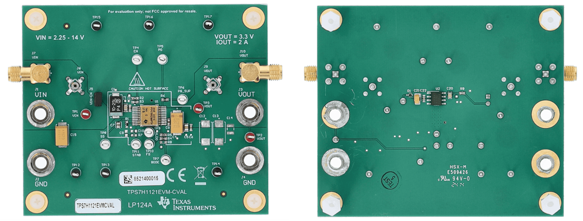 TPS7H1121EVM-CVAL Evaluation Module - TI | Mouser