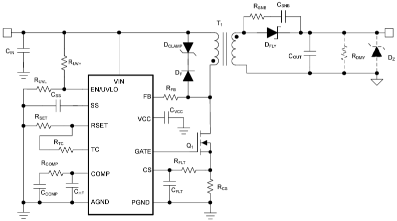 LM5185/LM5185-Q1 PSR Flyback Controller - TI | Mouser