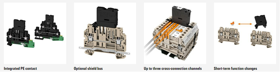 Klippon® Connect W2C & W2T Terminal Blocks - Weidmuller | Mouser