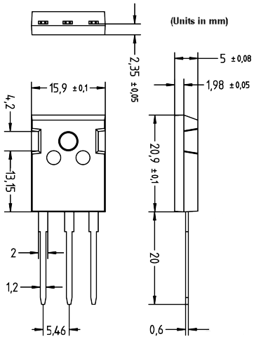 DIWOx Fast Switching IGBT Transistors - Diotec Semiconductor | Mouser