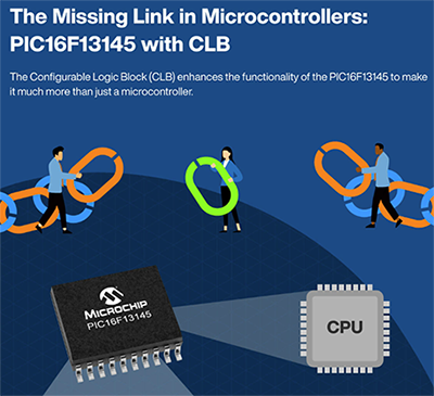 PIC16F13145 CLB Microcontrollers - Microchip Technology | Mouser