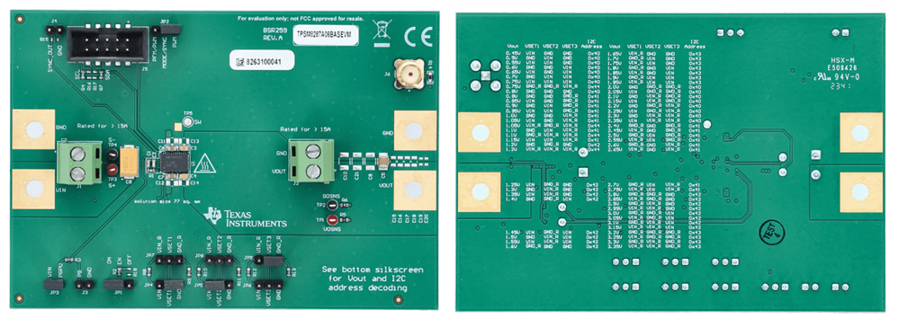 TPSM8287AxxxxxEVM Evaluation Modules - TI | Mouser