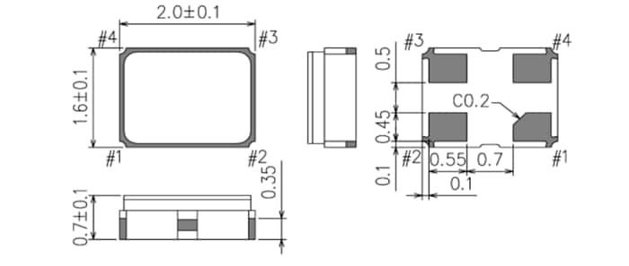 SG2016CAN SPXO Crystal Oscillators - Epson Timing | Mouser