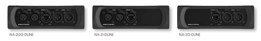 Dante® DLine Audio Interfaces - NEUTRIK | Mouser