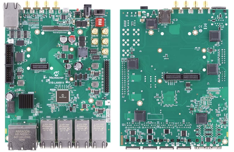 EVB-LAN8814 Evaluation Board (EV53D52A) - Microchip Technology | Mouser