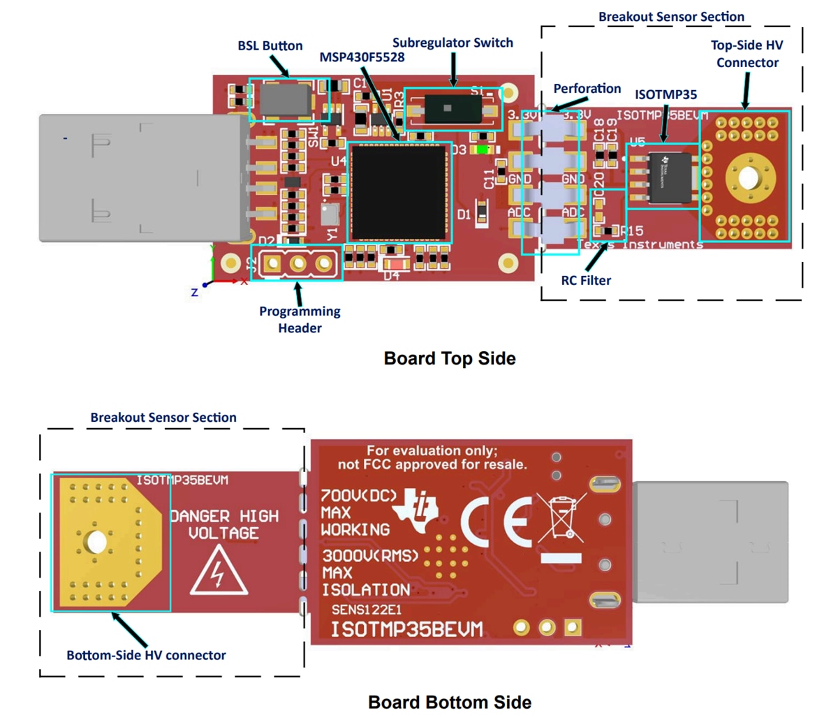 ISOTMP35BEVM Evaluation Module - TI | Mouser