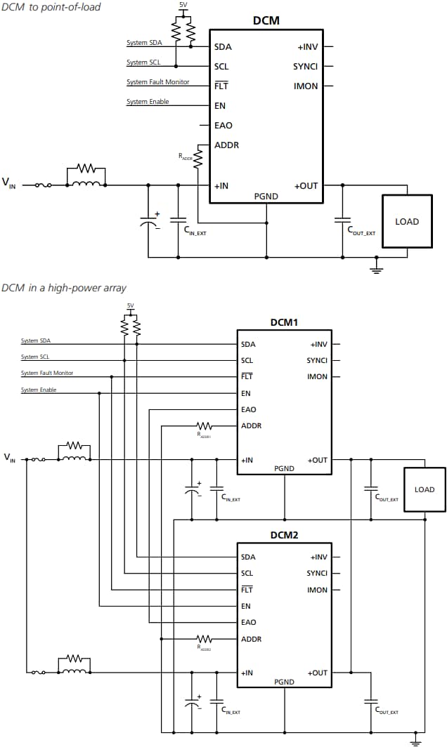 DCM Non-Isolated Regulated DC-DC Converter Modules - Vicor | Mouser