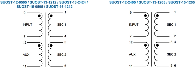 SUOST High Frequency Universal Line Transformers - Signal Transformer / Bel | Mouser