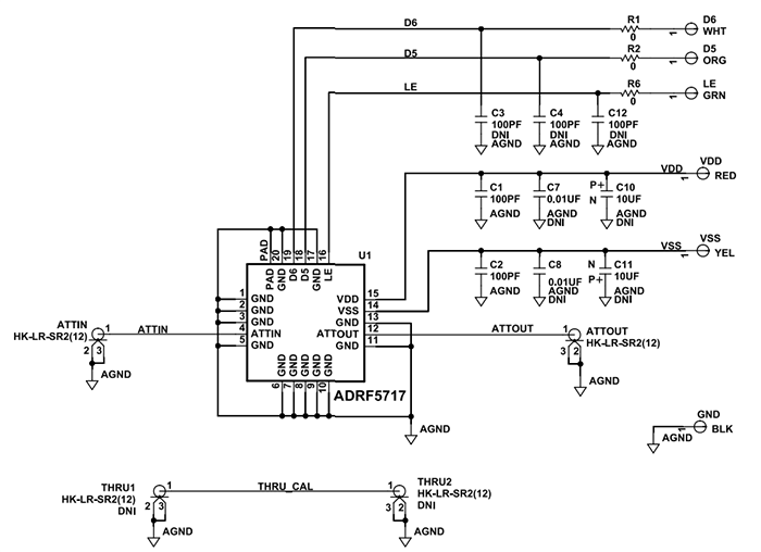 EVAL-ADRF5717 Evaluation Board - ADI | Mouser