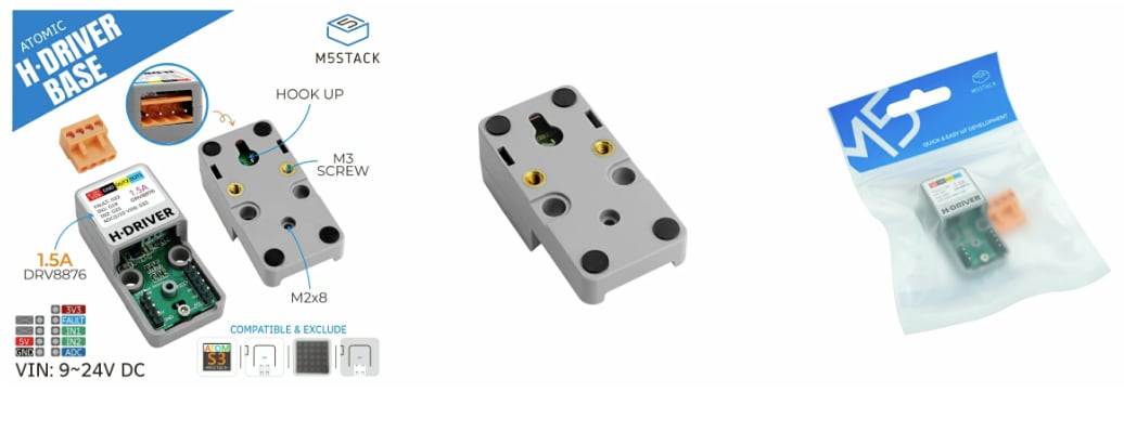 A092 Atomic H-Driver Base - M5Stack | Mouser