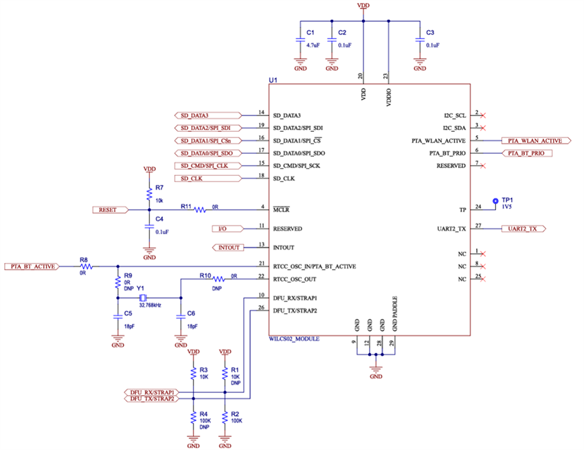 WILCS02 Wi-Fi® Network Controller ICs/Modules - Microchip Technology ...