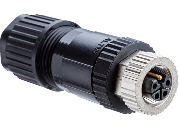 M12 L-Code Circular Metric Connectors - Amphenol LTW | Mouser