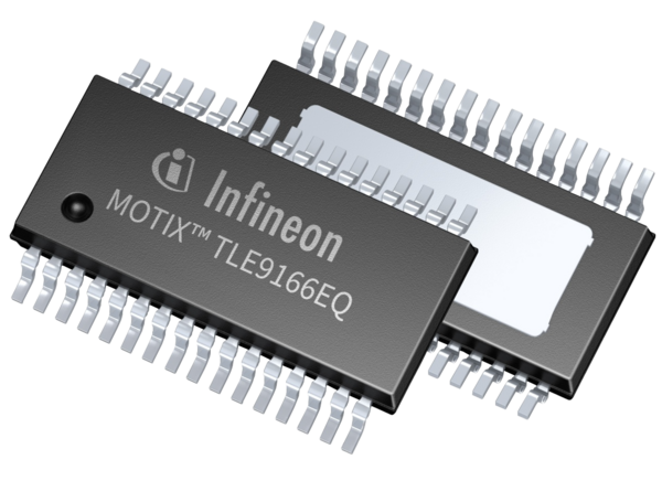 MOTIX™ TLE9166EQ Multi Half-Bridge IC - Infineon Technologies | Mouser