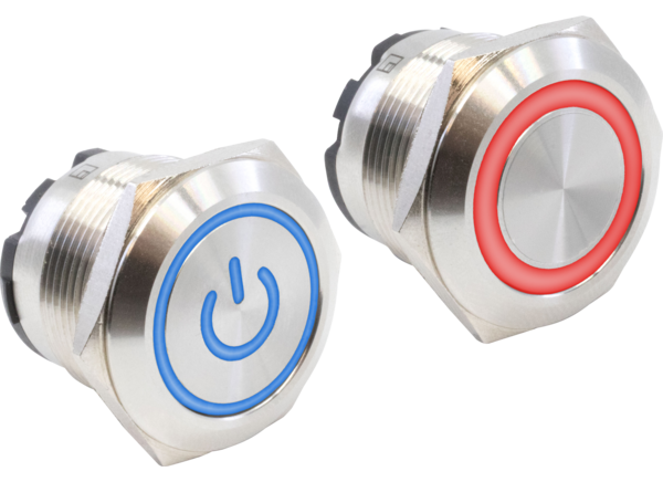 PVHC7 Series Anti-Vandal Switches - E-Switch | Mouser