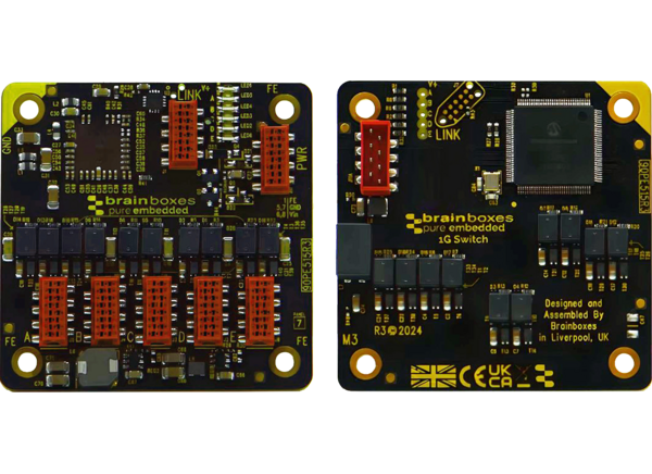 PE-515 1G 5-Port Industrial Ethernet Switch - Brainboxes | Mouser