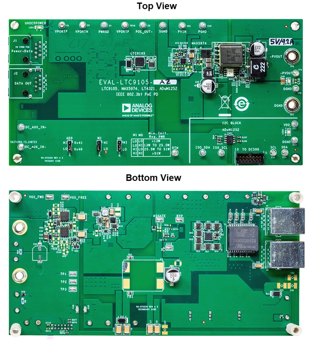 EVAL-LTC9105-AZ Evaluation Board - Analog Devices / Maxim Integrated | Mouser