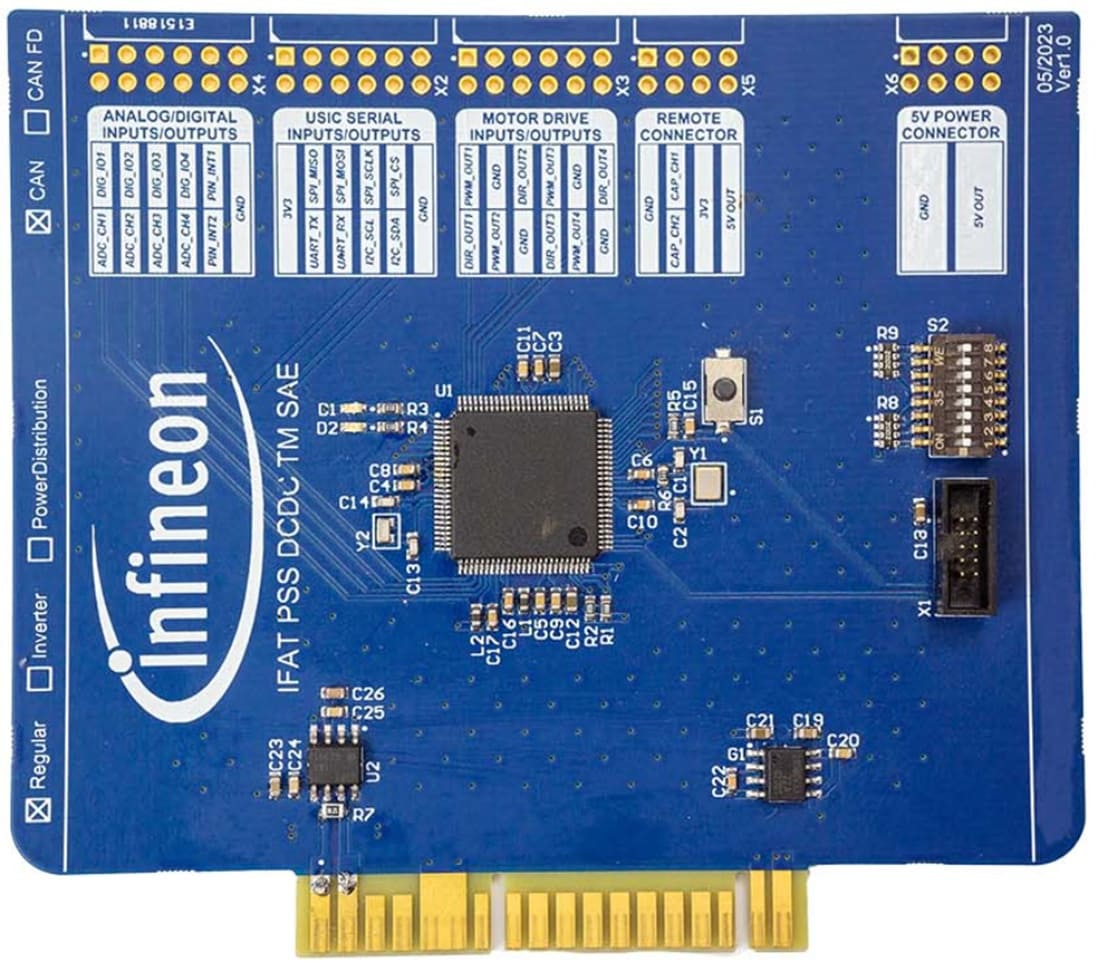 DEMOIMRMAINCTRLV1 Main Control Demo Board - Infineon Technologies | Mouser