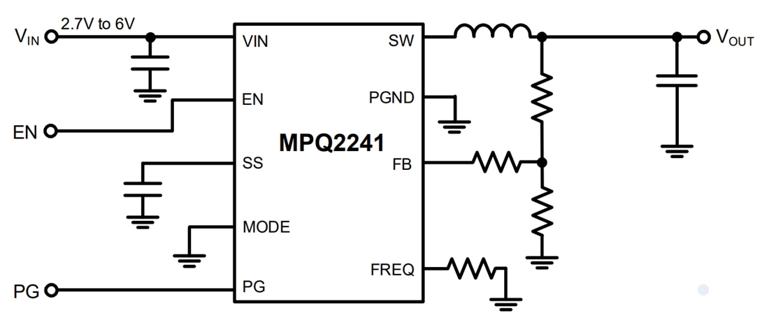 MPQ2241-AEC1 Synchronous Step-Down Converter - MPS | Mouser
