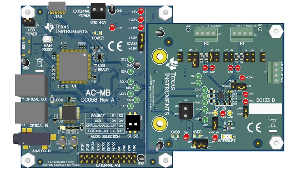 TAA3020EVM-PDK Evaluation Module - TI | Mouser