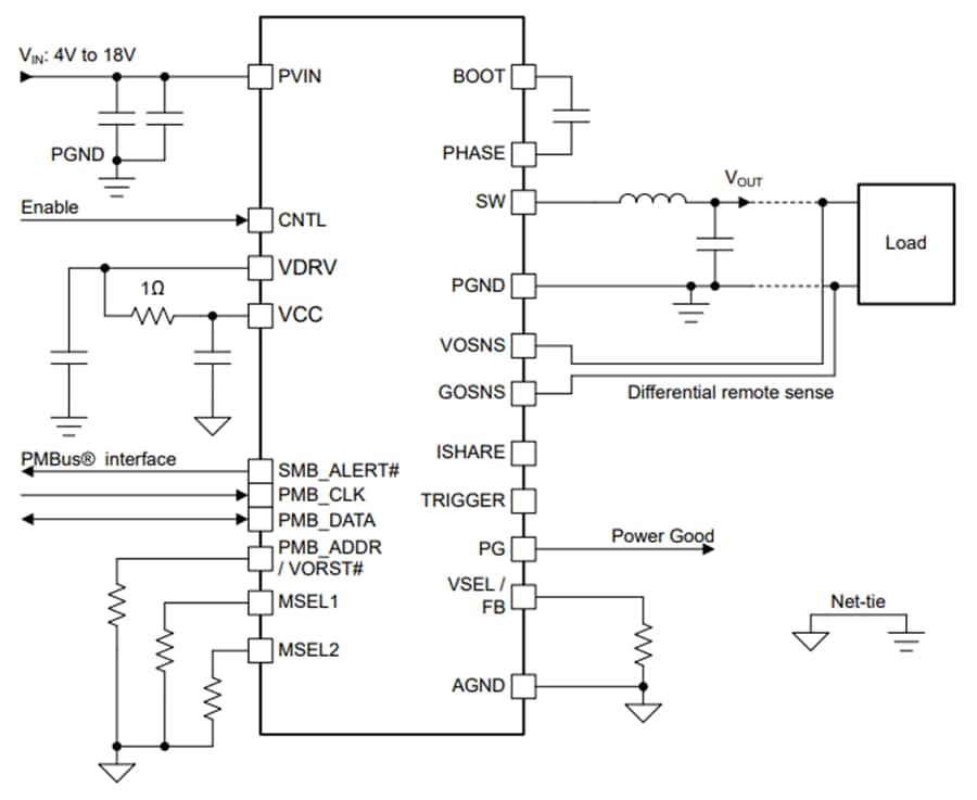 TPS546E25 50A Synchronous Buck Converter - TI | Mouser