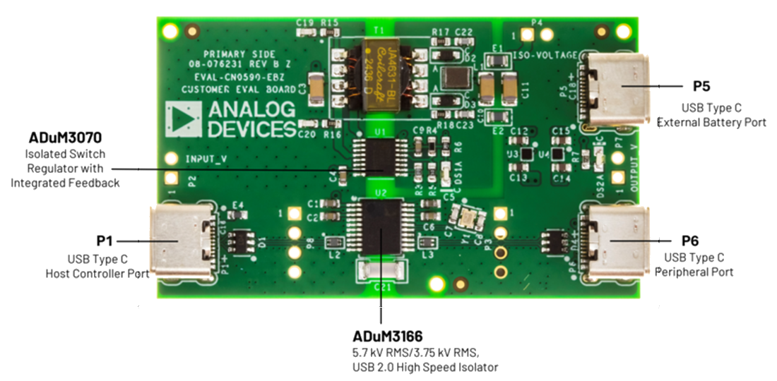 EVAL-CN0590-EBZ Evaluation Board for CN0590 - ADI | Mouser