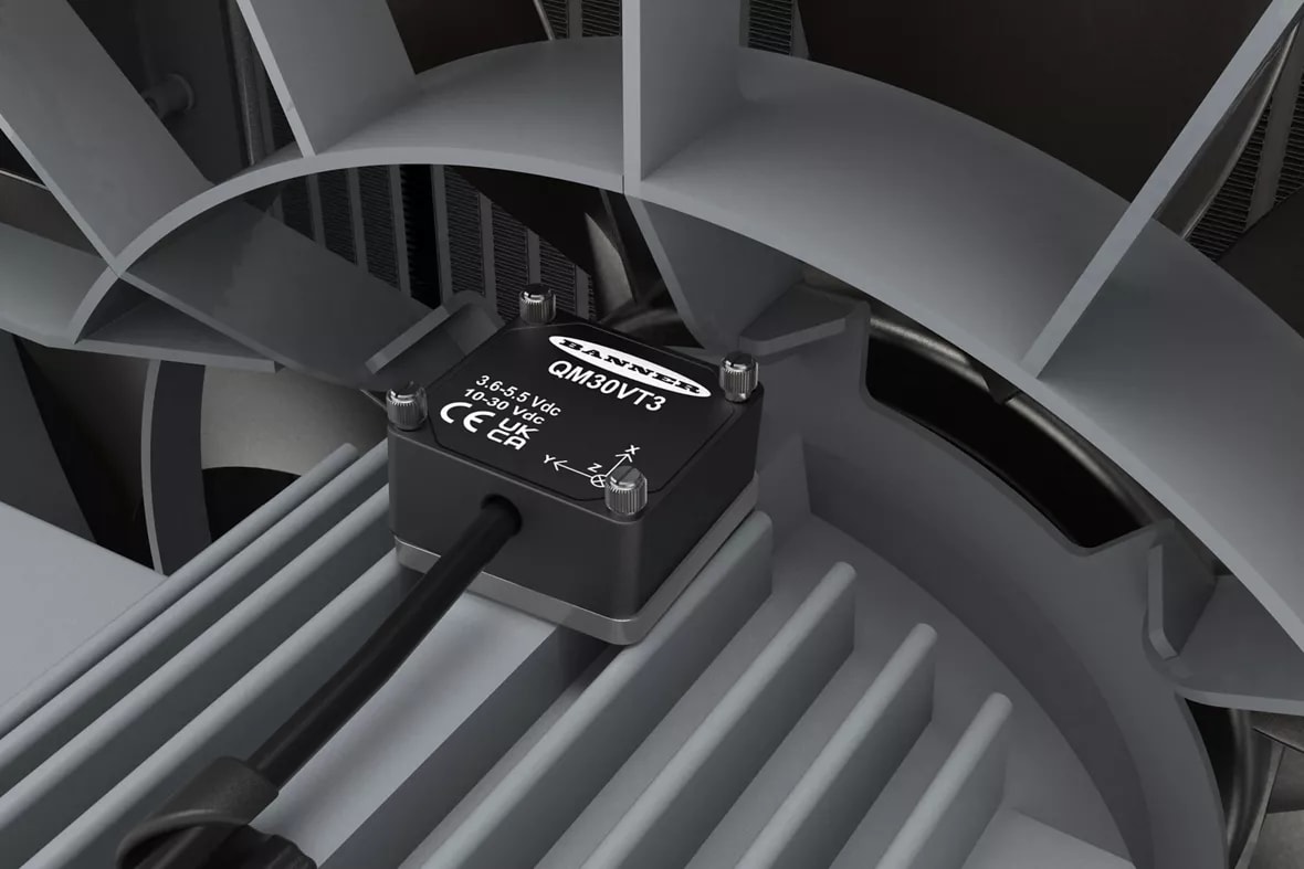 QM30VT3 3-Axis Vibration Sensors - Banner Engineering | Mouser