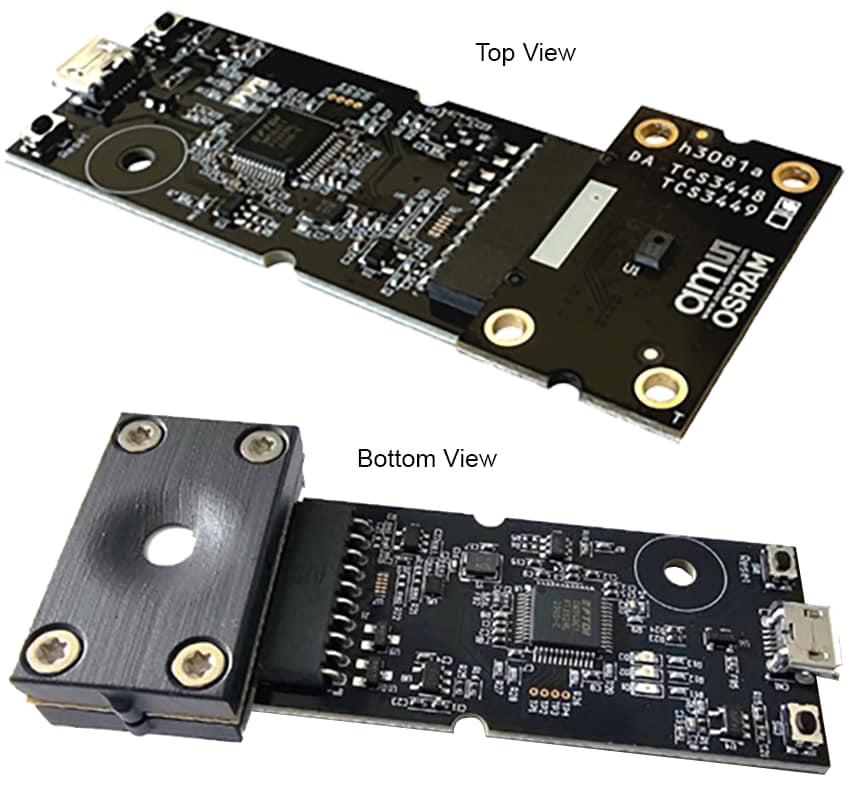 TCS3448_EVM_KT Optical Sensor Evaluation Kit - ams OSRAM | Mouser