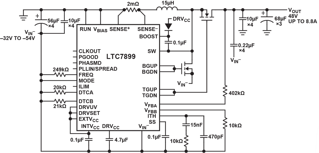 LTC7899 Switching Regulator Controller - ADI | Mouser