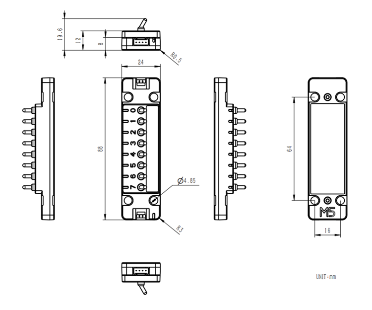 U191 ByteSwitch Unit - M5Stack | Mouser