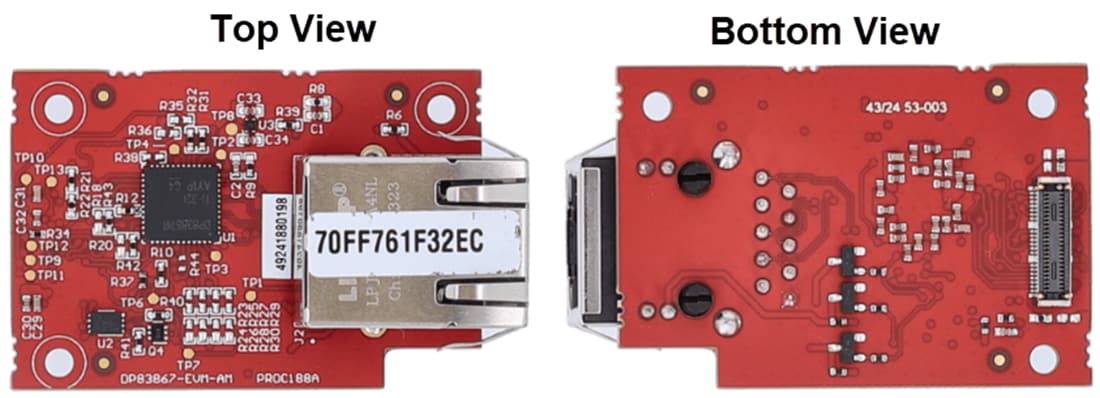 DP83867-EVM-AM Ethernet PHY Add-On Board - TI | Mouser